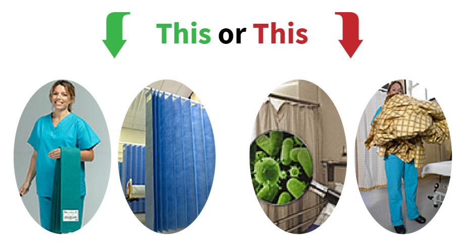 Improve Hygiene - Care Homes Encouraged To Consider Disposable Curtains