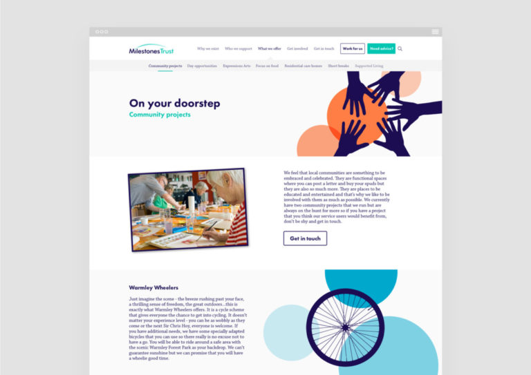 Milestones Trust launches new branding