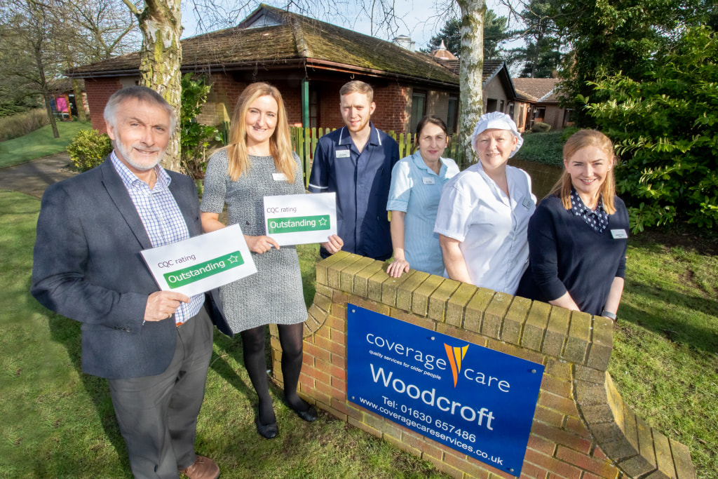 Coverage Care home celebrates CQC ‘outstanding’ rating