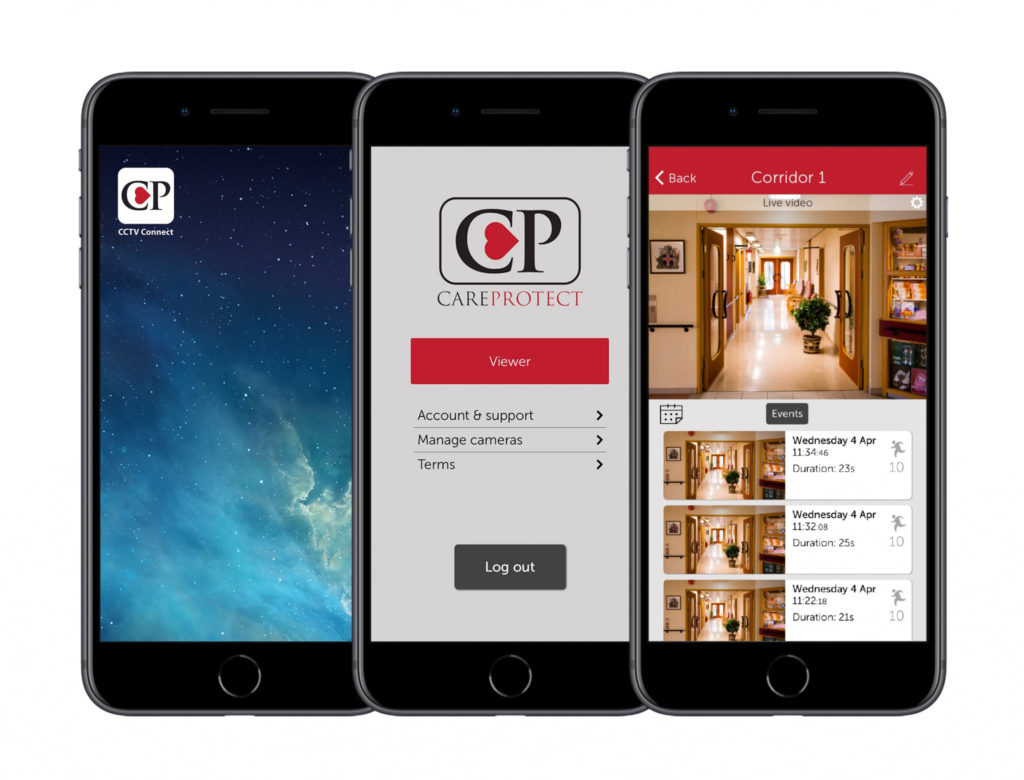 New app allows care home operators to self-monitor CCTV footage