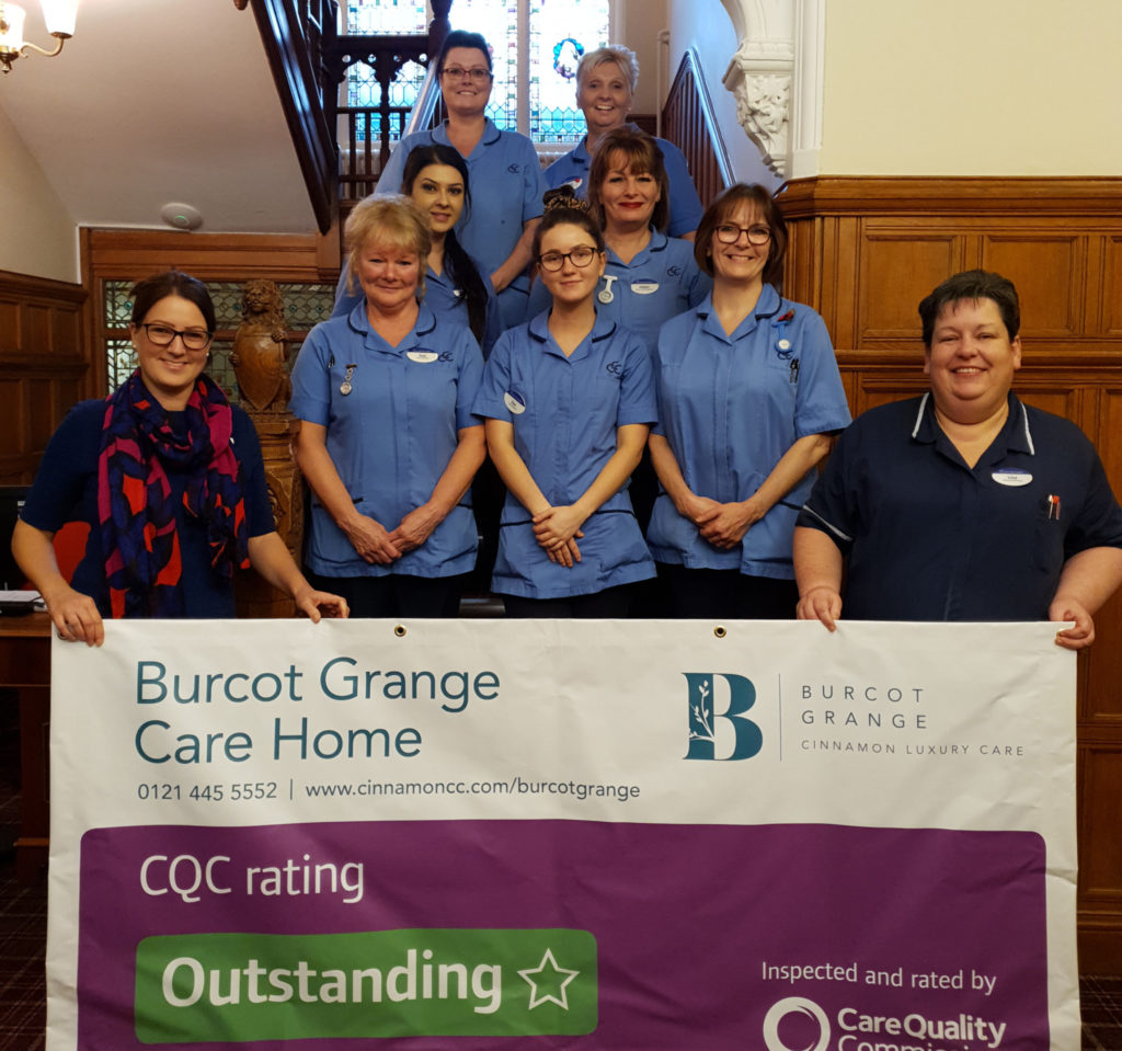 ‘Five Star’ care home celebrates CQC Outstanding rating