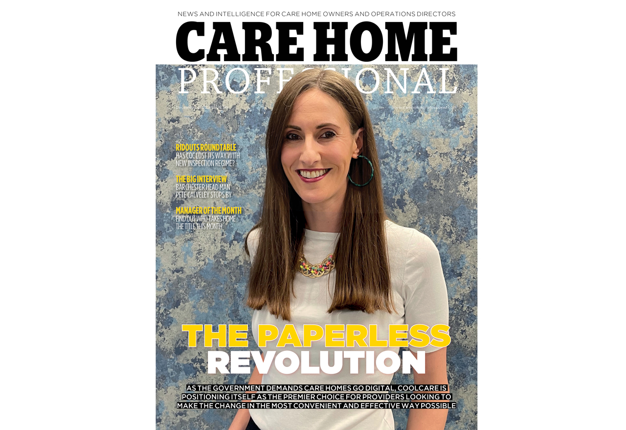 Care Home Professional December digital edition available to download NOW