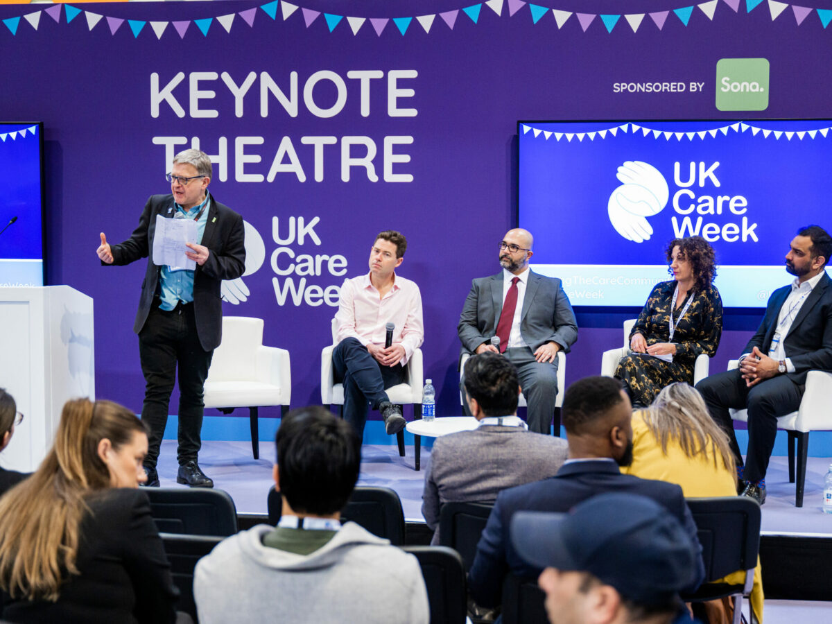 Top five exhibitors at UK Care Week