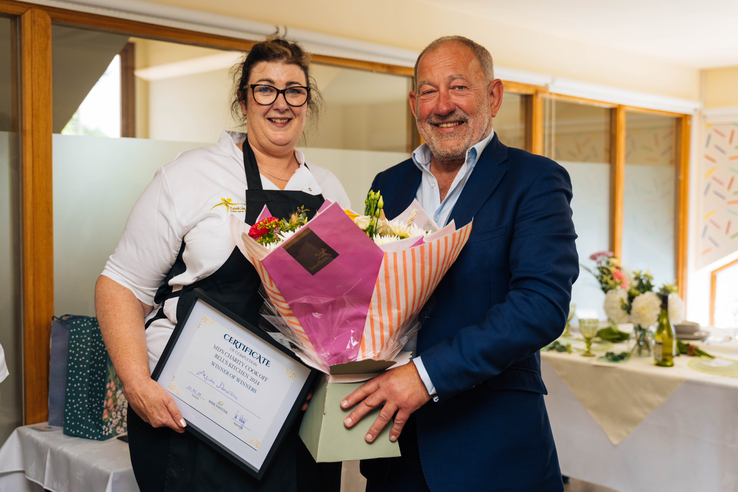 Barchester Healthcare raises £24.5k for charity through MD Cook Off