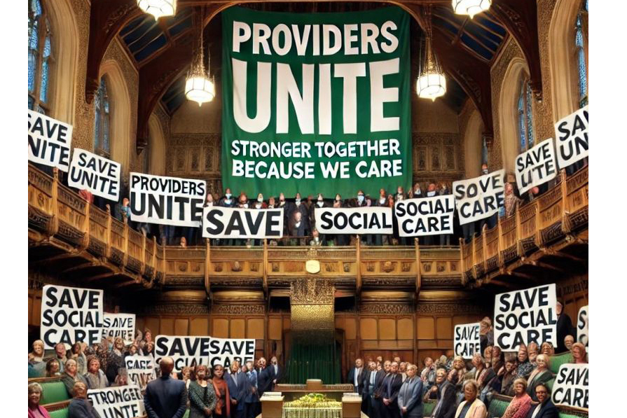 Providers Unite protesters respond to House of Commons vote