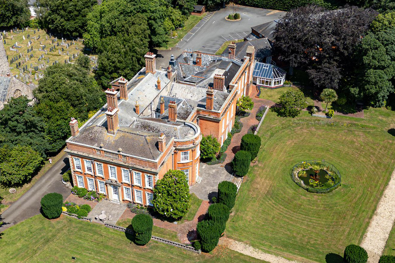 Grade-II former care home, once used as US army base, for sale