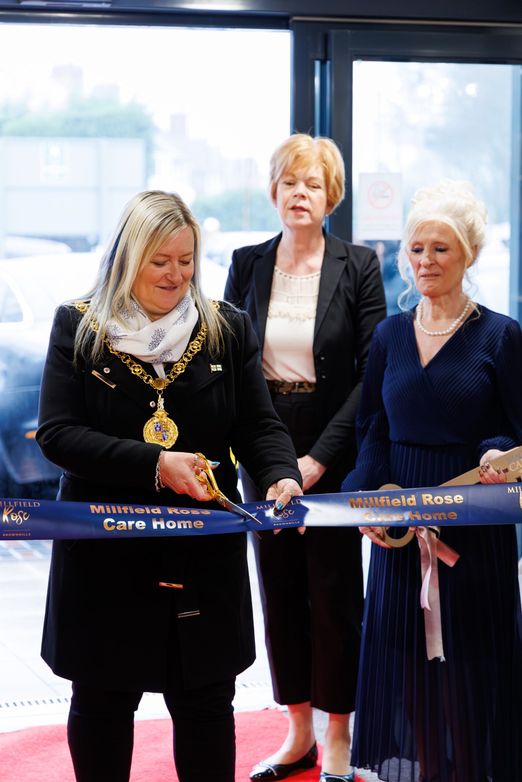 Macc Care cuts ribbon at brand new Brownhills care home